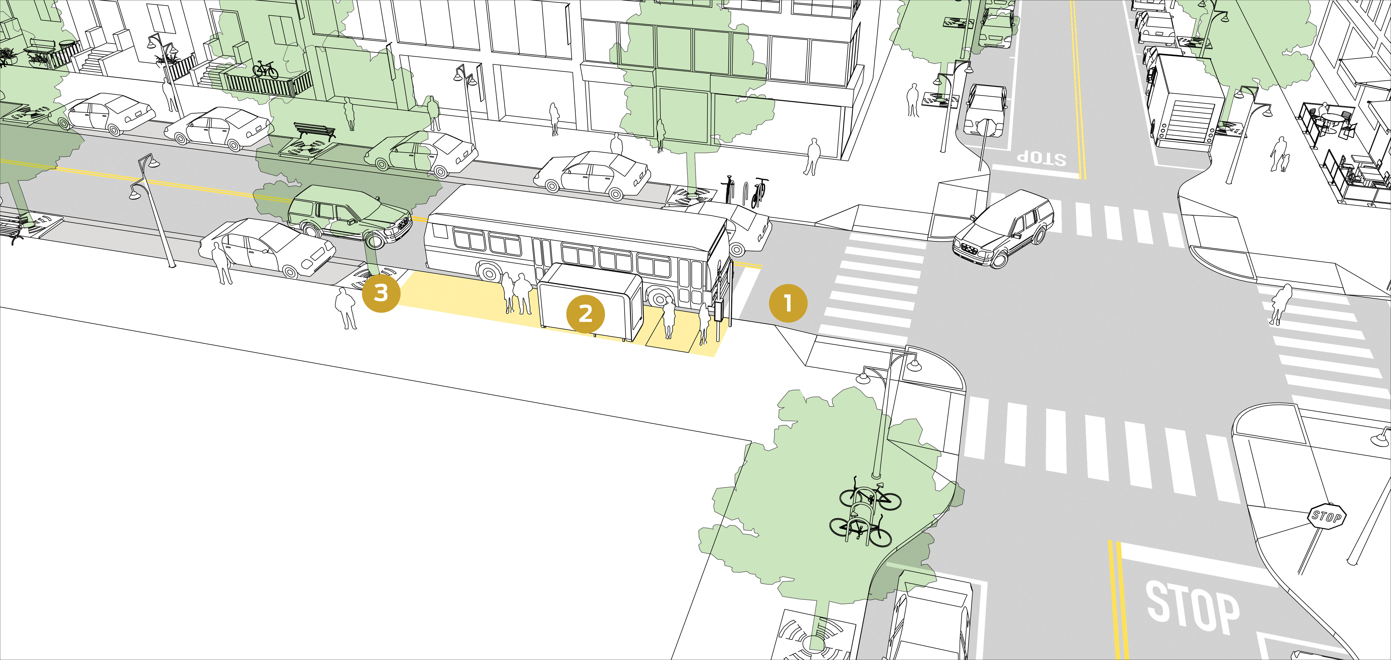 red no-parking bus pads – Sacramento Transit Advocates and Riders (STAR)