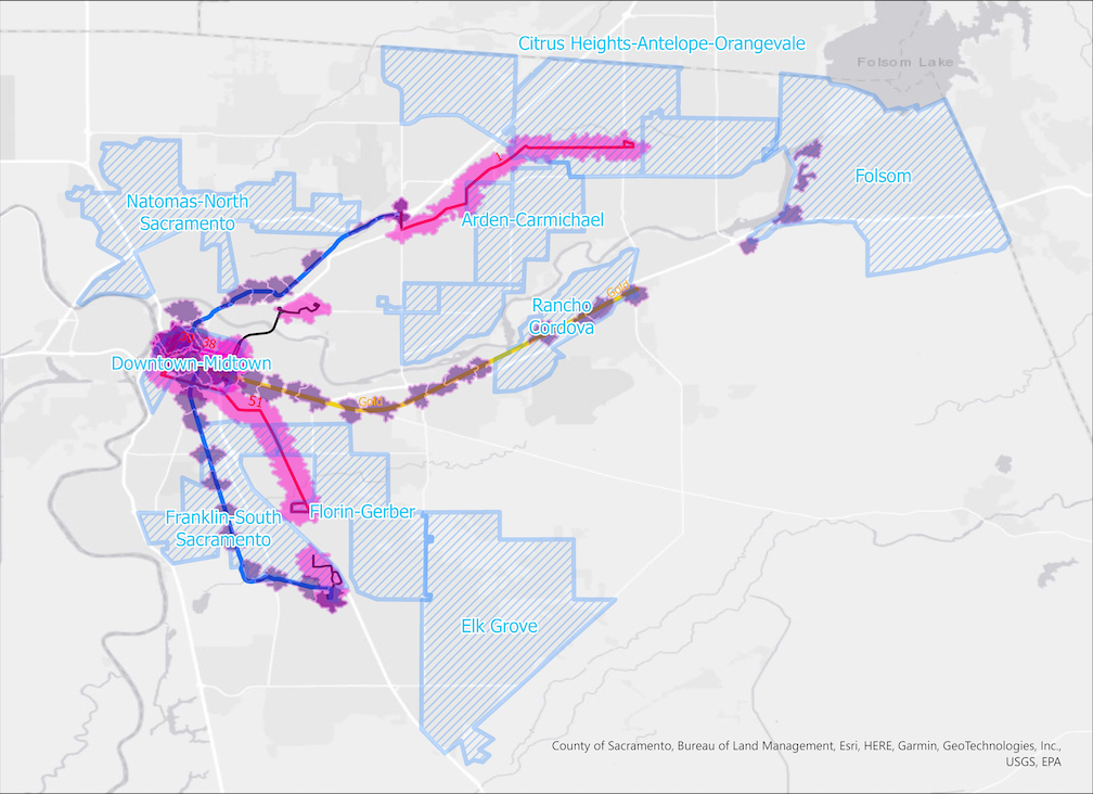 SacRT SmartRide & high frequency routes update – Sacramento Transit ...