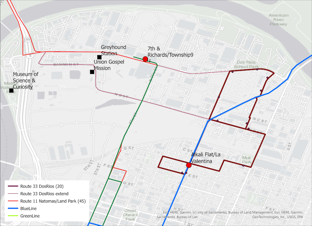 SacRT Route 33 – Sacramento Transit Advocates and Riders (STAR)