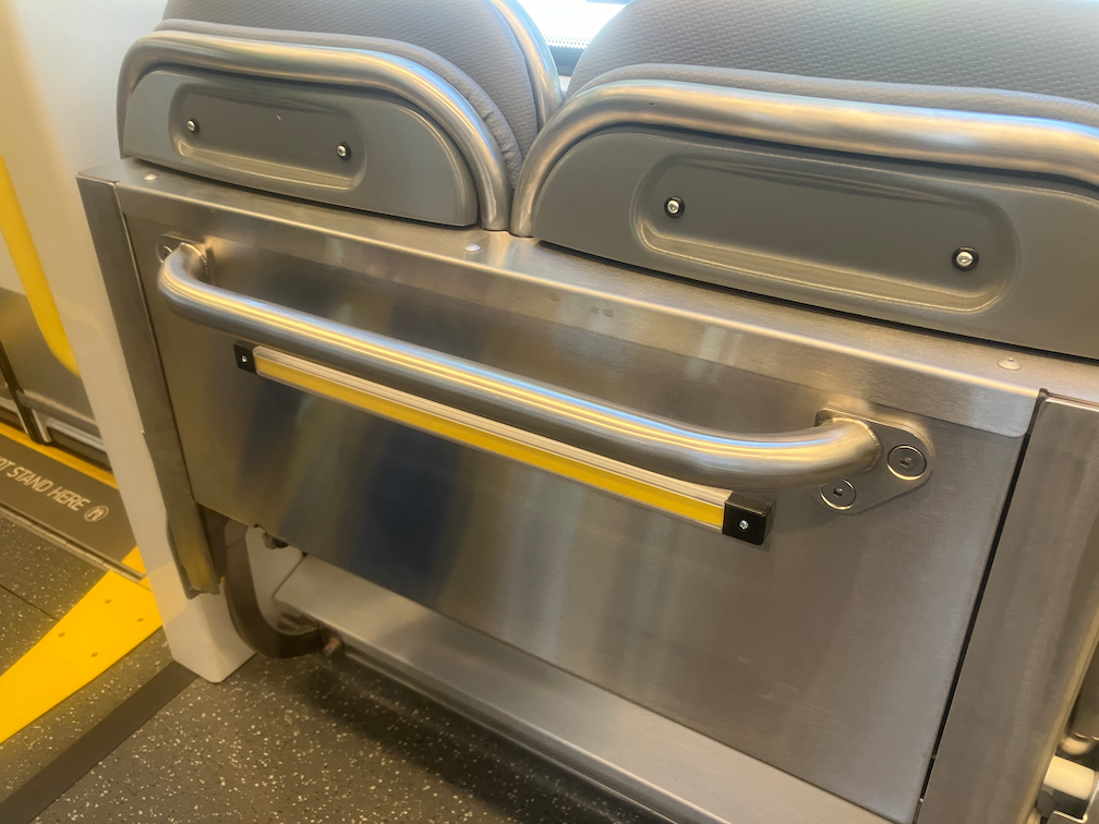 SacRT new light rail cars have inaccessible ramp call strips ...
