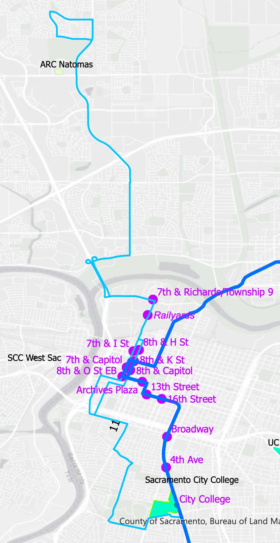 enhance SacRT Route 11 – Sacramento Transit Advocates and Riders (STAR)